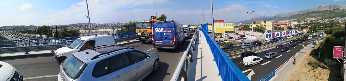 Jutarnji list - Prometni kolaps u Splitu