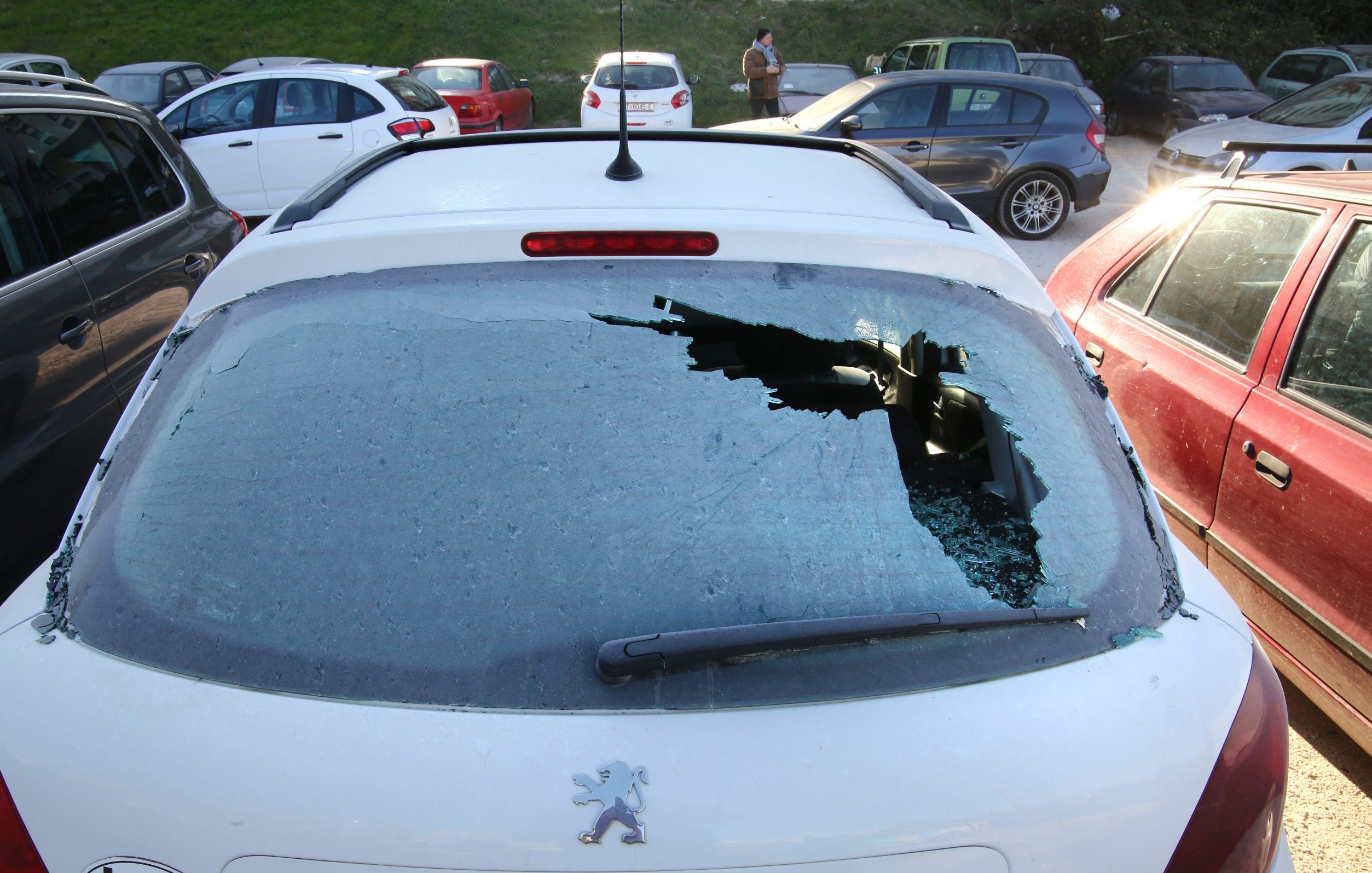 Jutarnji list - Razbijeni automobili u Splitu