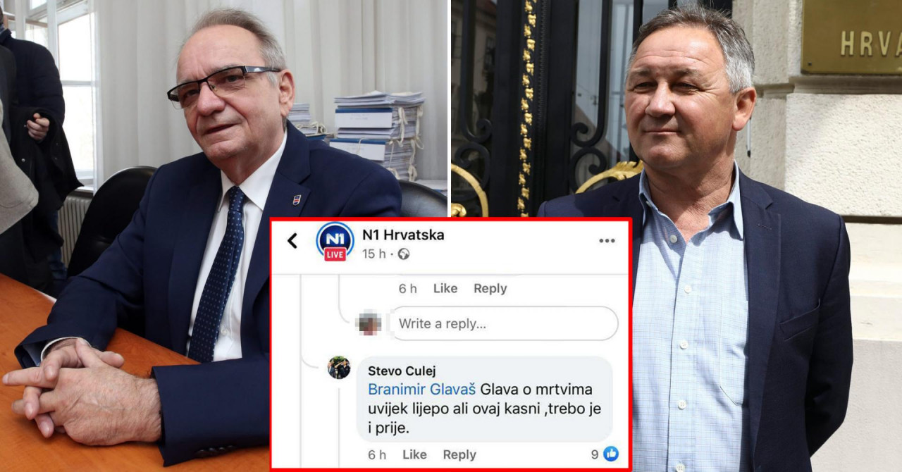 Jutarnji list - Sramotni komentari Glavaša i Culeja na vijest o smrti Zorana Ercega: ‘Trebo je i ...