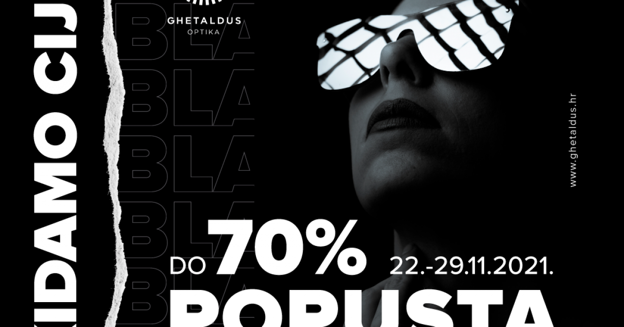 Gloria - Ghetaldus optika (s)kida cijene do kraja
