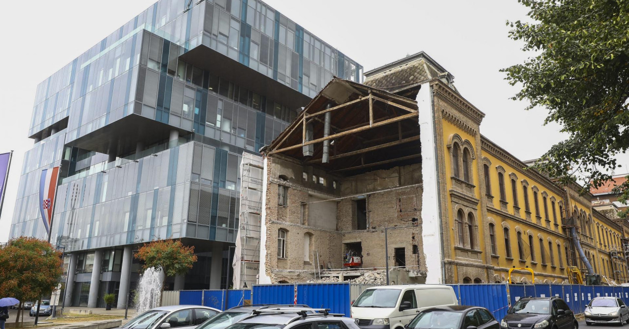 Jutarnji list - Napokon se obnavlja derutna zgrada u centru Zagreba: Zid je trebao biti ...