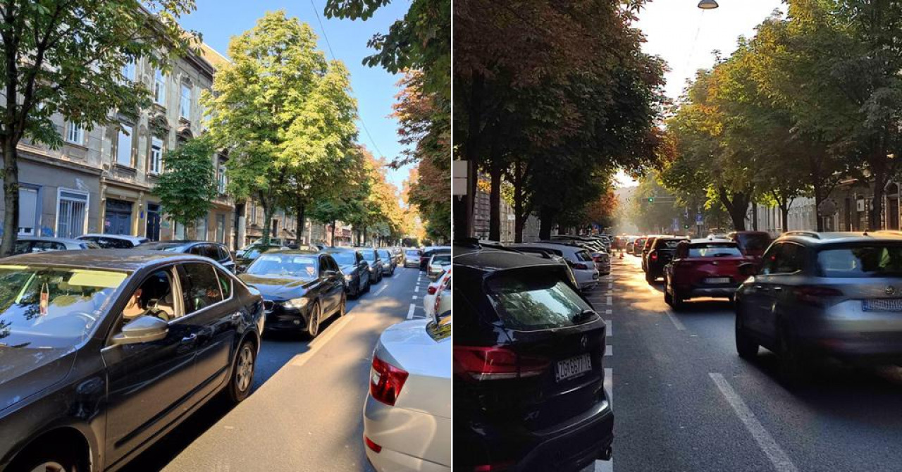 Jutarnji list - Pogledajte prometni kaos u centru Zagreba: Umjesto prometne trake postavljena ...