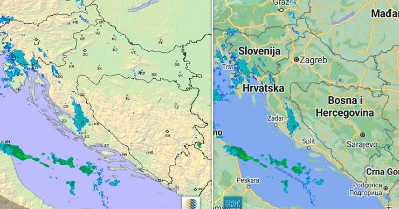Jutarnji list - Od danas je cijela Hrvatska pokrivena meteorološkim radarskim slikama: Evo gdje ...