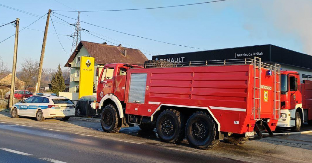 Jutarnji list - U Bjelovaru se zapalila mehaničarska radionica ...