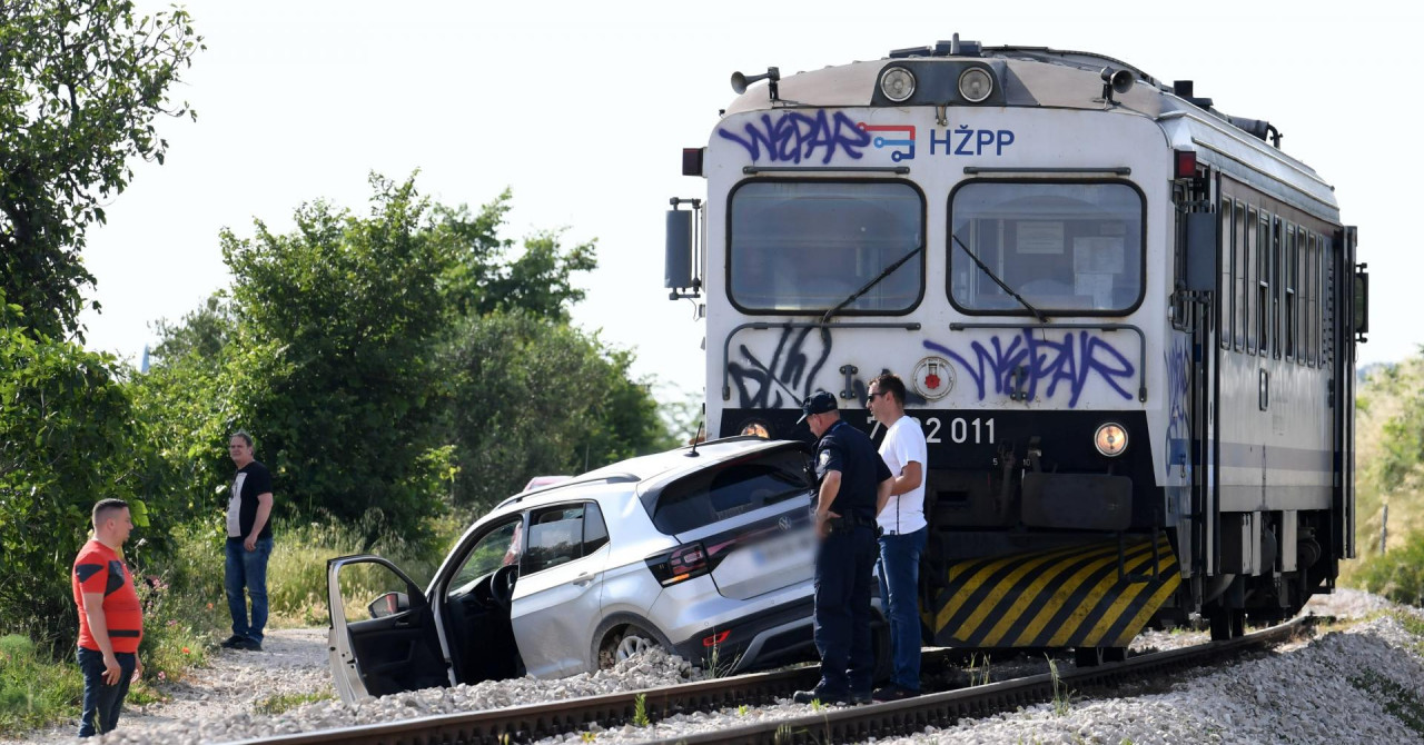 Jutarnji list - Vlak kod Šibenika naletio na automobil estonskih registracija, jedna osoba ...