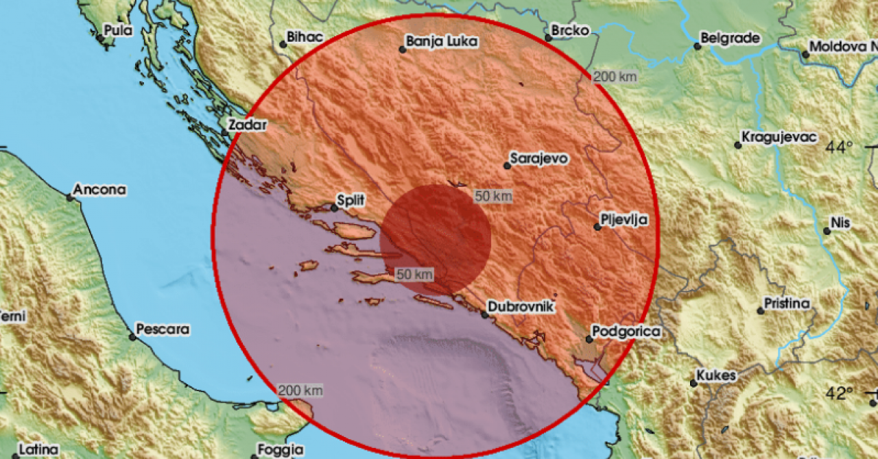 Jutarnji list - BiH zatresao potres jačine 4,4 po Richteru, osjetio se i u Metkoviću: 'Ovo je ...