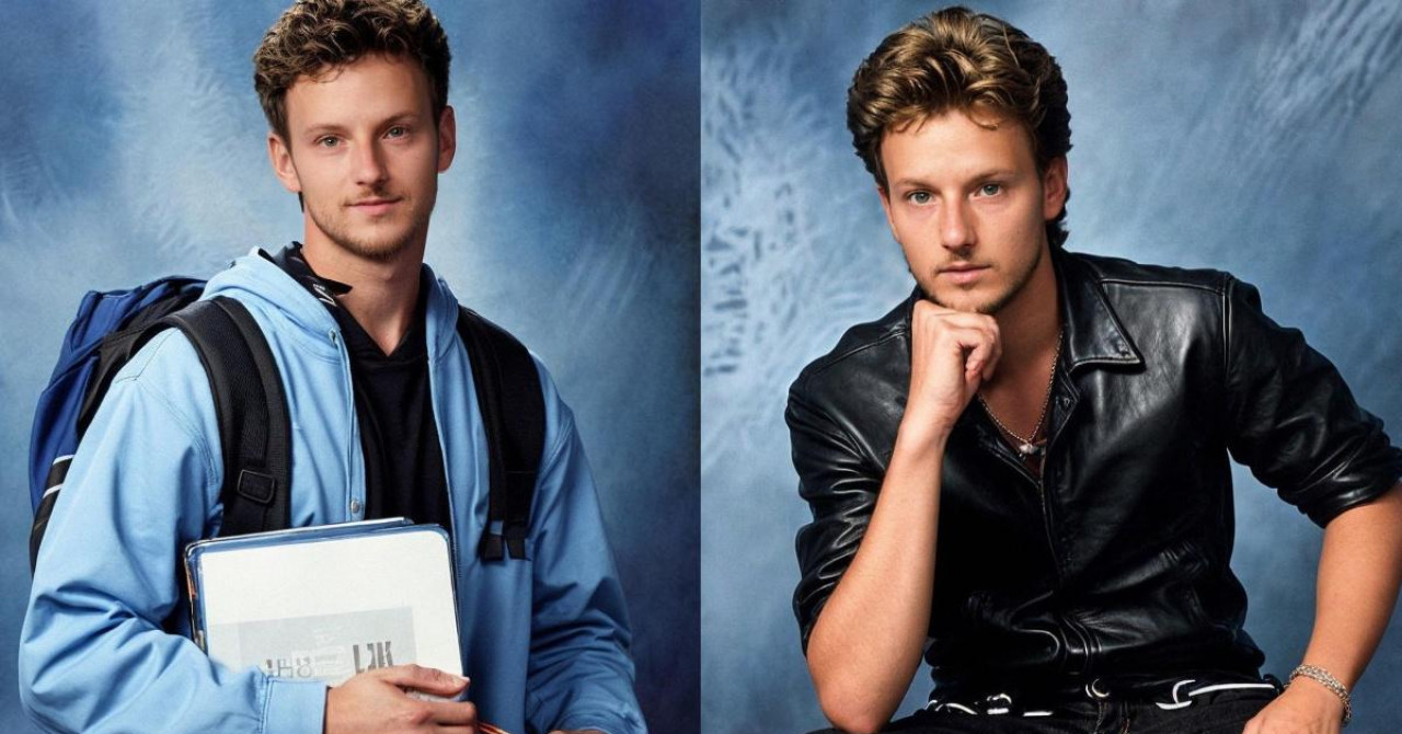 Jutarnji list - Ivan Rakitić u 90-ima: Pomoću AI-ja pokazao kako bi izgledao tada, a jedna fotka ...