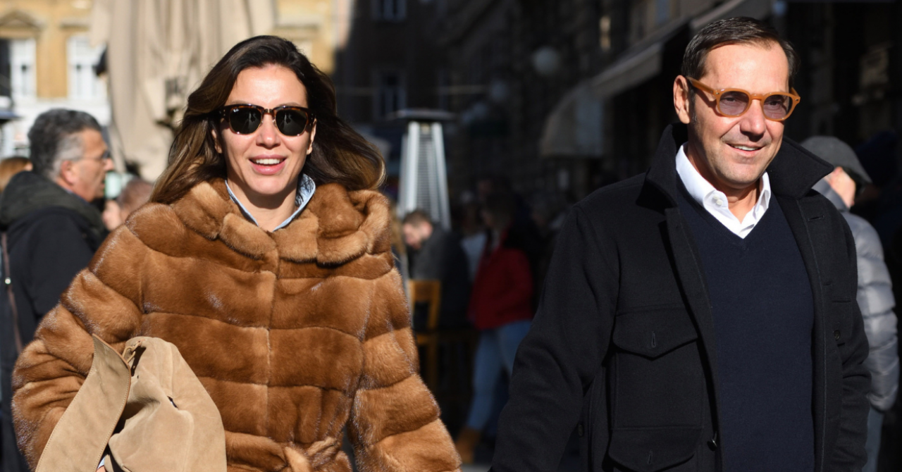 Gloria - Modno usklađeni Ana Gruica i njezin suprug Boran pokorili ...