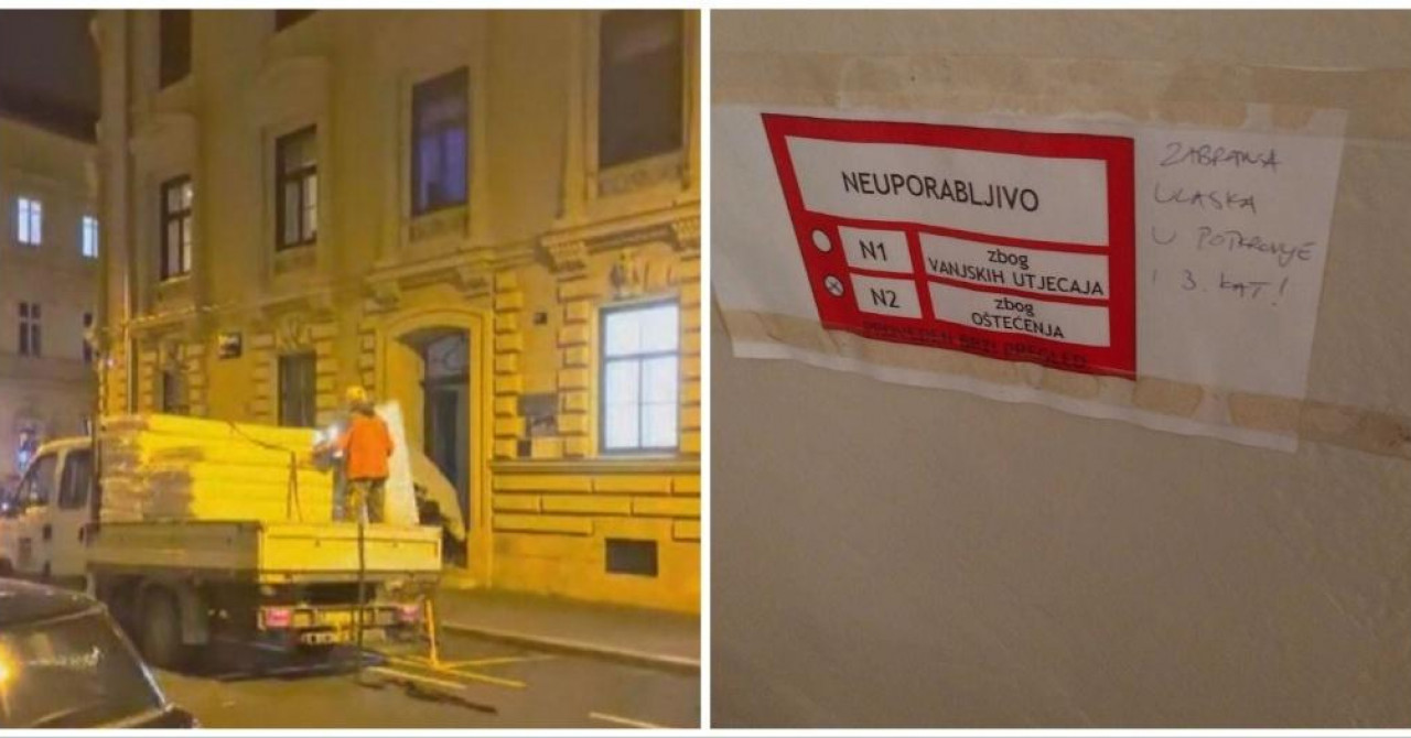Jutarnji list - Panika u samom centru Zagreba, stanari očajni: 'Zgrada će nam se srušiti ili ...