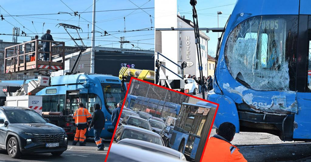 Jutarnji list - Totalni kolaps u Zagrebu: Tramvaju se sudarili na jednom od najprometnijih ...