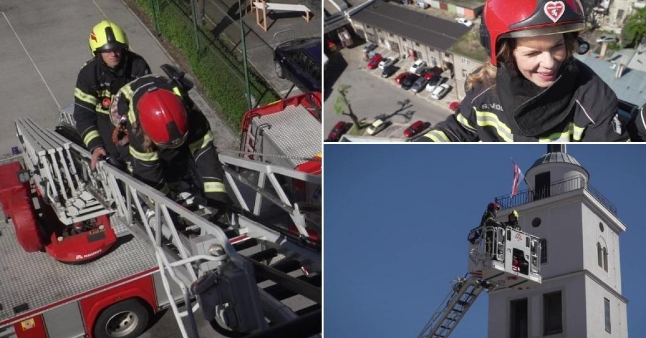 Jutarnji list - Vatrogasci su Borzan digli na visinu od 40 metara pa ...