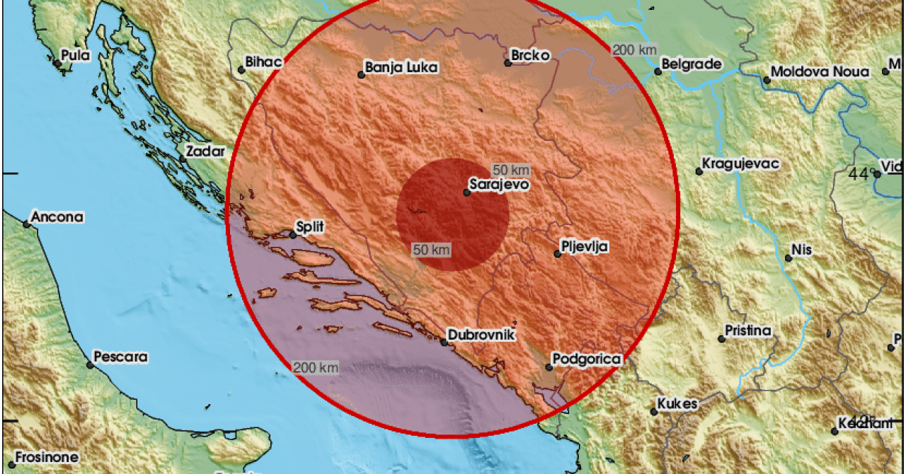 Jutarnji list - Potres pogodio Hercegovinu, osjetio se i u Dalmaciji: 'Pošteno je zatreslo, vrlo ...