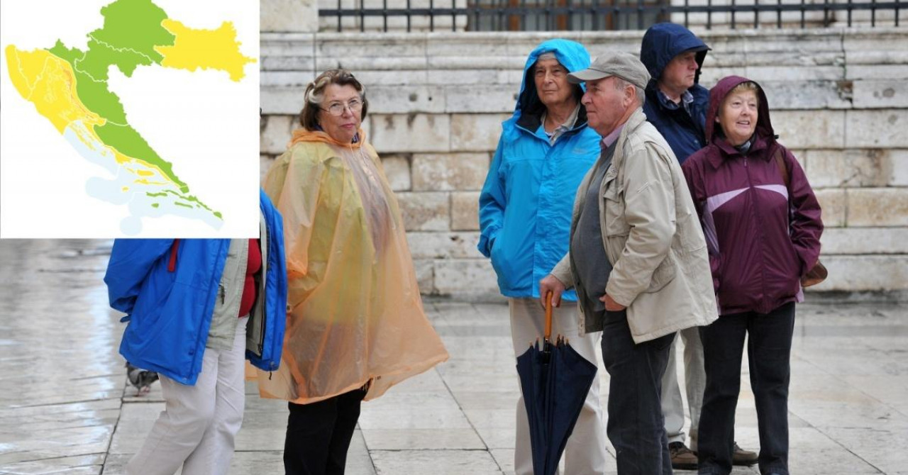 Jutarnji list - I danas se očekuju pljuskovi i grmljavina, za jednu ...