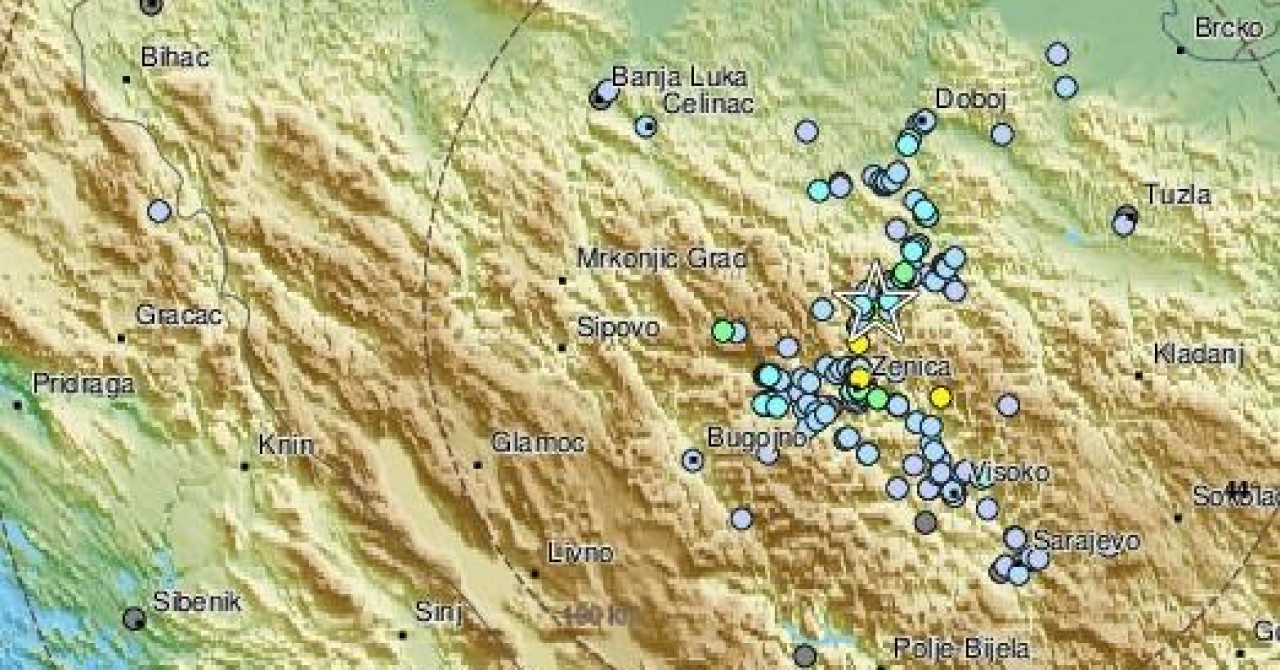 Jutarnji list - Potres magnitude 3,6 po Richteru pogodio BiH, osjetio se i u Hrvatskoj: 'Kratko ...
