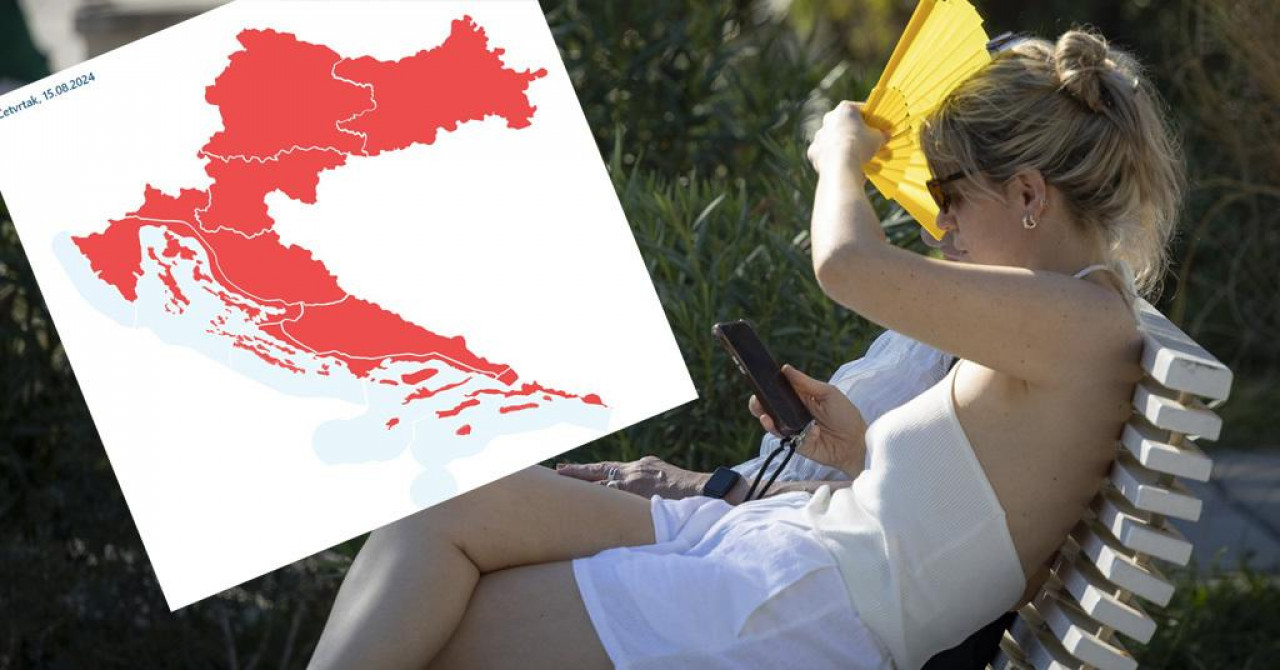 Jutarnji list - Hrvatska se i dalje prži, temperature danas idu do 39 °C, ali evo kad sam stiže ...