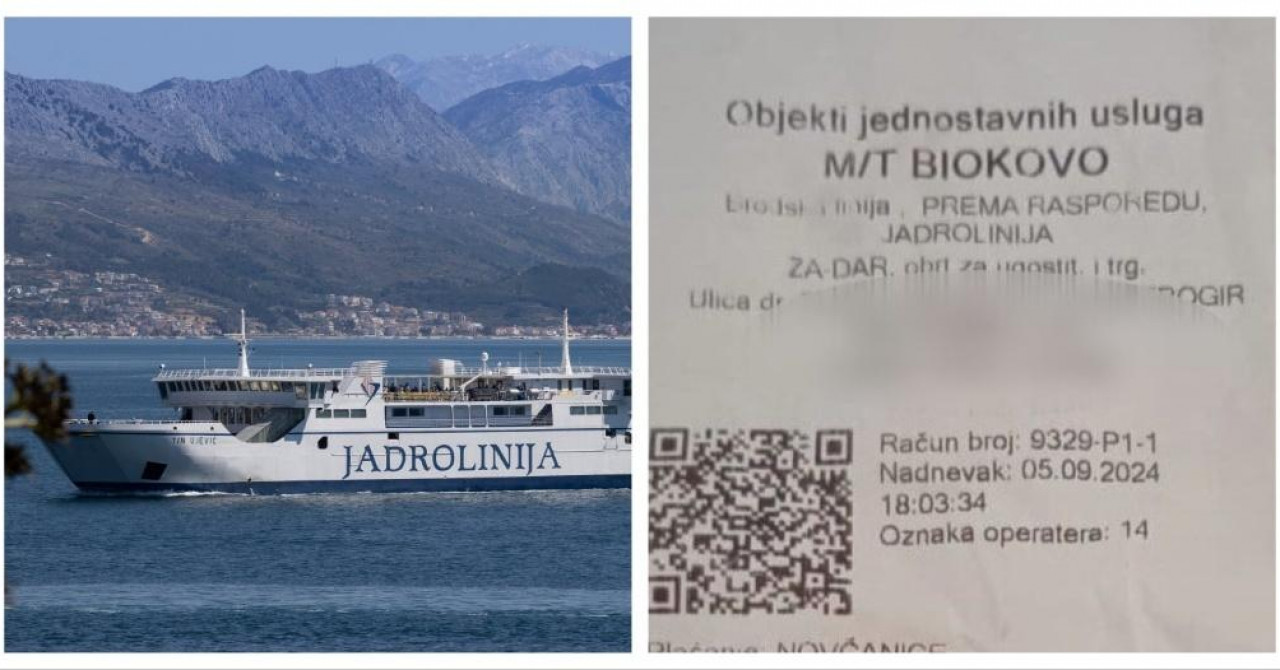 Jutarnji list - Slikala je koliko je na trajektu Jadrolinije (pre)platila običnu bočicu Cedevite ...