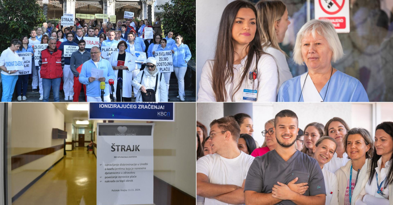 Jutarnji list - Salve uvreda u KBC-u Split, štrajkaši nikome ne daju ući unutra; Zavrzlama u ...