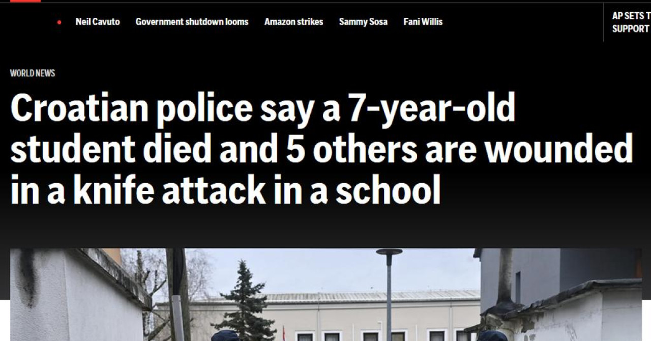 Jutarnji list - Brojni svjetski mediji pišu o tragediji u Prečkom, AP povukao paralelu s ...