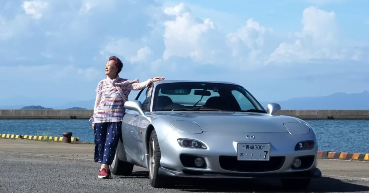 Auto Klub - Prava ljubav: 80-godišnjakinja vraća svoj sportski RX-7 ...