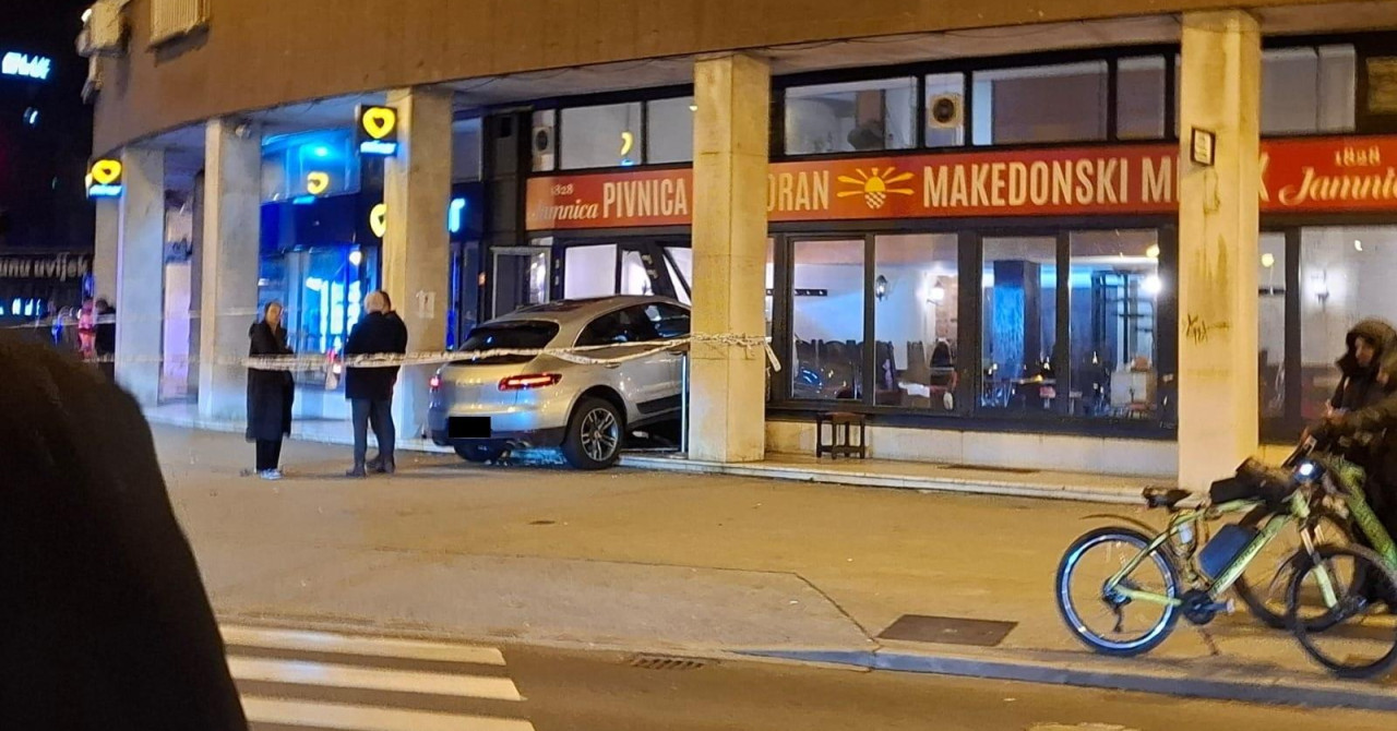Jutarnji list - Porsche nakon sudara s Audijem uletio u poznati restoran i pivnicu! Policija ...