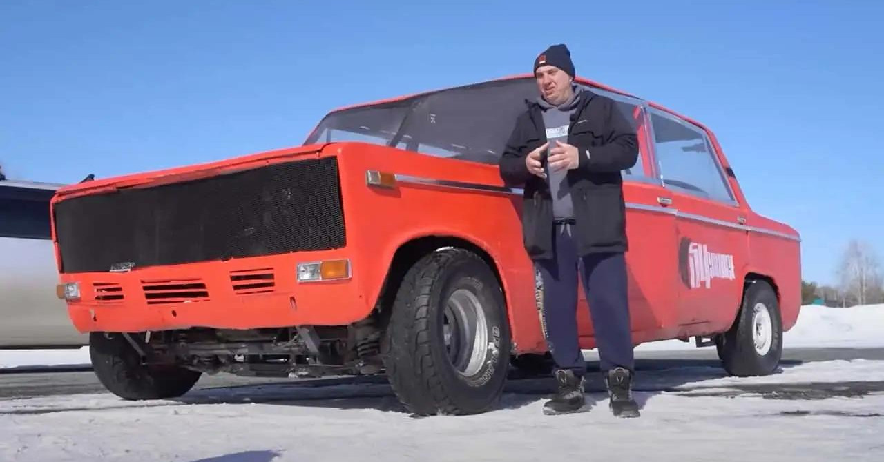 Auto Klub - Ruski majstori su napravili divovsku Ladu s dva motora ...