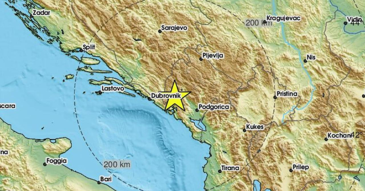 Jutarnji list - Potres pogodio Crnu Goru, podrhtavanje se osjetilo i na dubrovačkom području