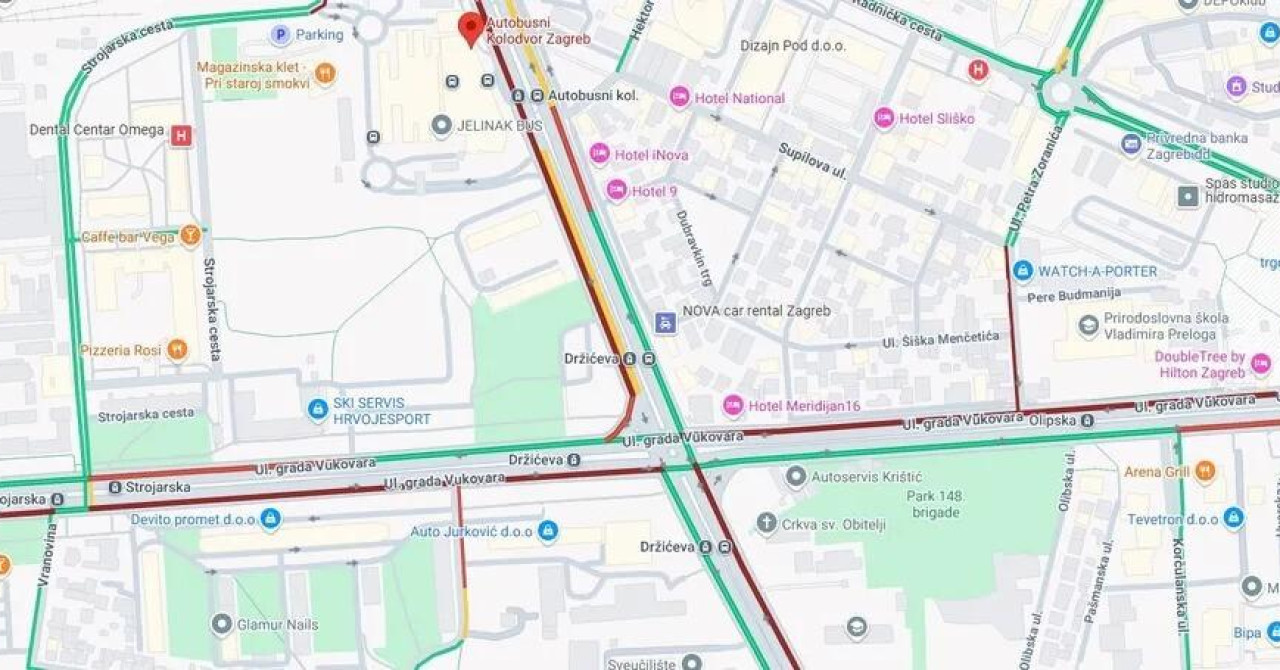 Jutarnji list - Totalni prometni kolaps u Zagrebu: Kvar semafora izazvao velike gužve u centru grada