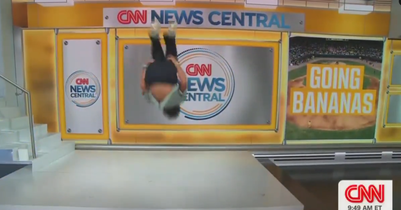 Jutarnji list - VIDEO Poznati sportaš u CNN-ovu programu uživo radio salto unatrag, sad mu se ...