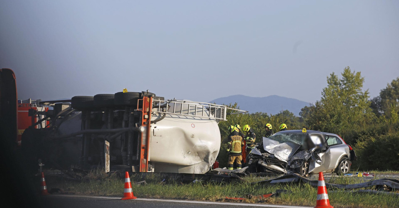Jutarnji list - Teška prometna nesreća kod Zagreba: Sudarili se cisterna i pet auta, jedna osoba ...