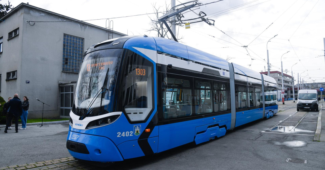 Jutarnji list - ZET-u stigao još jedan novi tramvaj, zagrebačkim ...