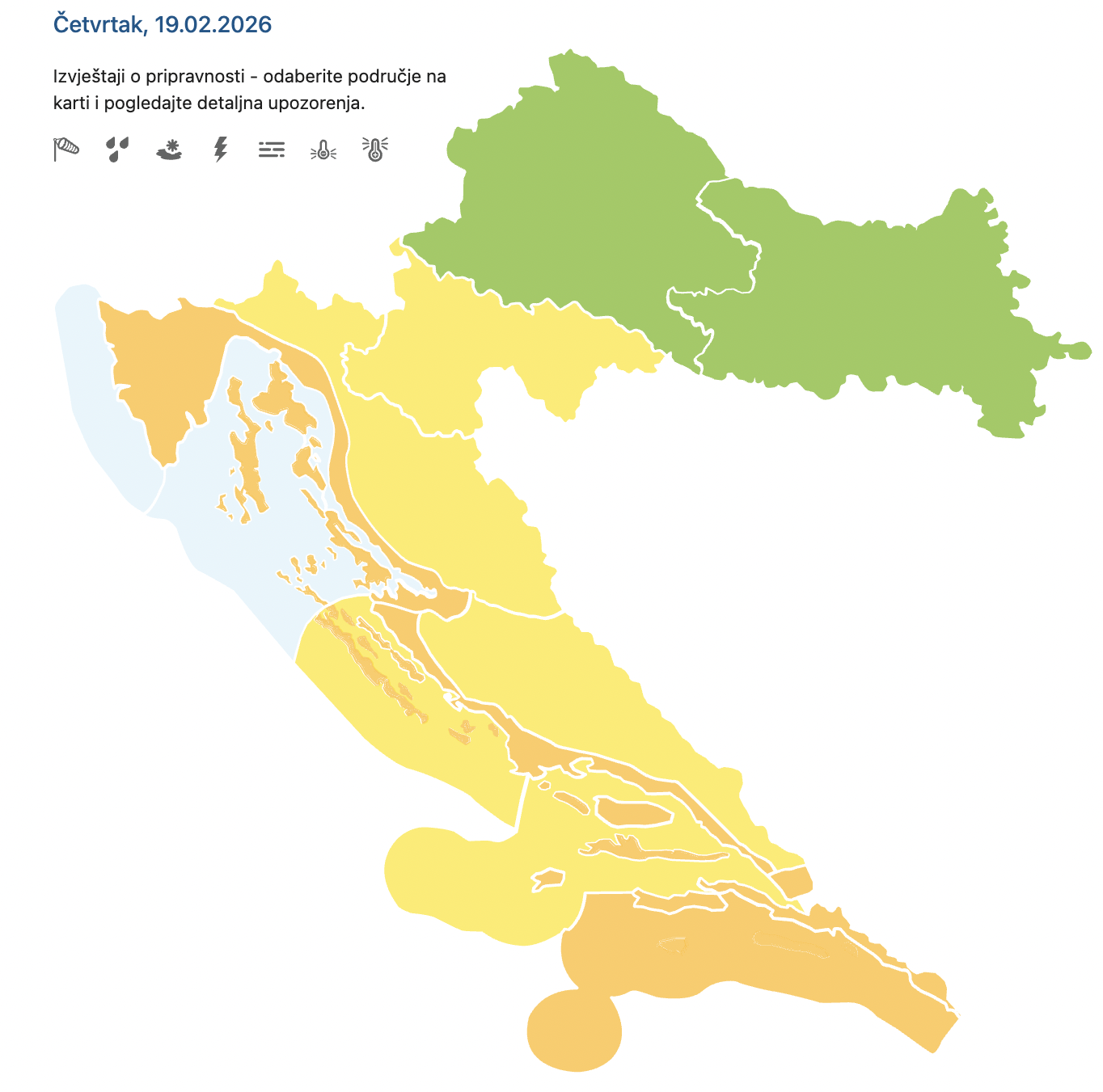 Jutarnji list - Upaljen narančasti meteoalarm, evo kad stiže vrhunac ...